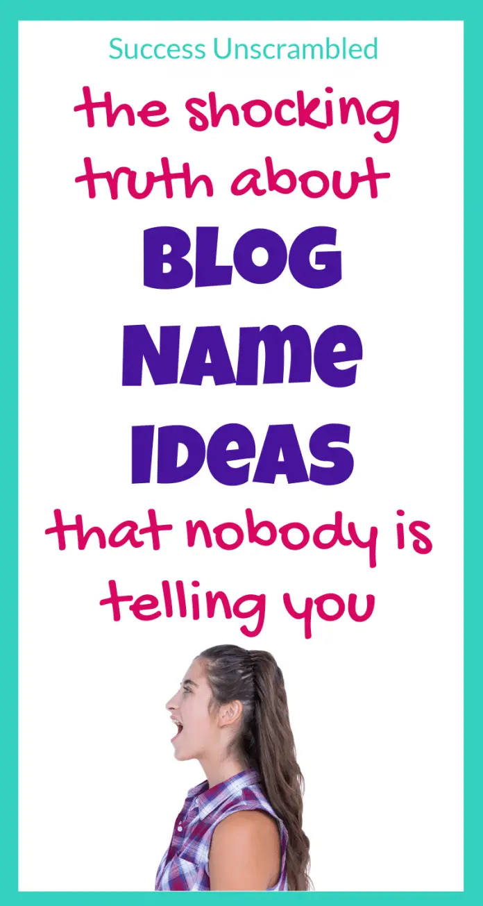 Easily Come Up With Awesome Blog Name Ideas [Examples Included]