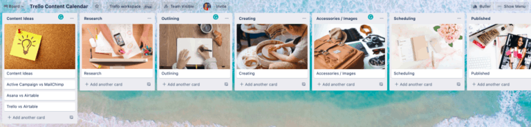 How to Create and Use a Trello Content Calendar