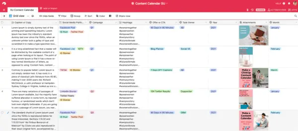 How to Set Up an Airtable Content Calendar in 7 Easy Steps