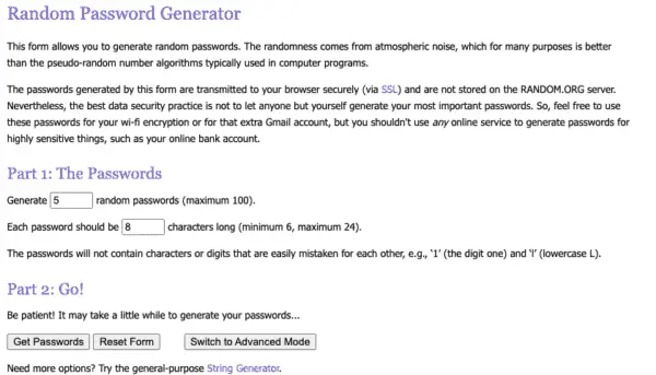 How to Organise Passwords [Top Secret Password Generator]