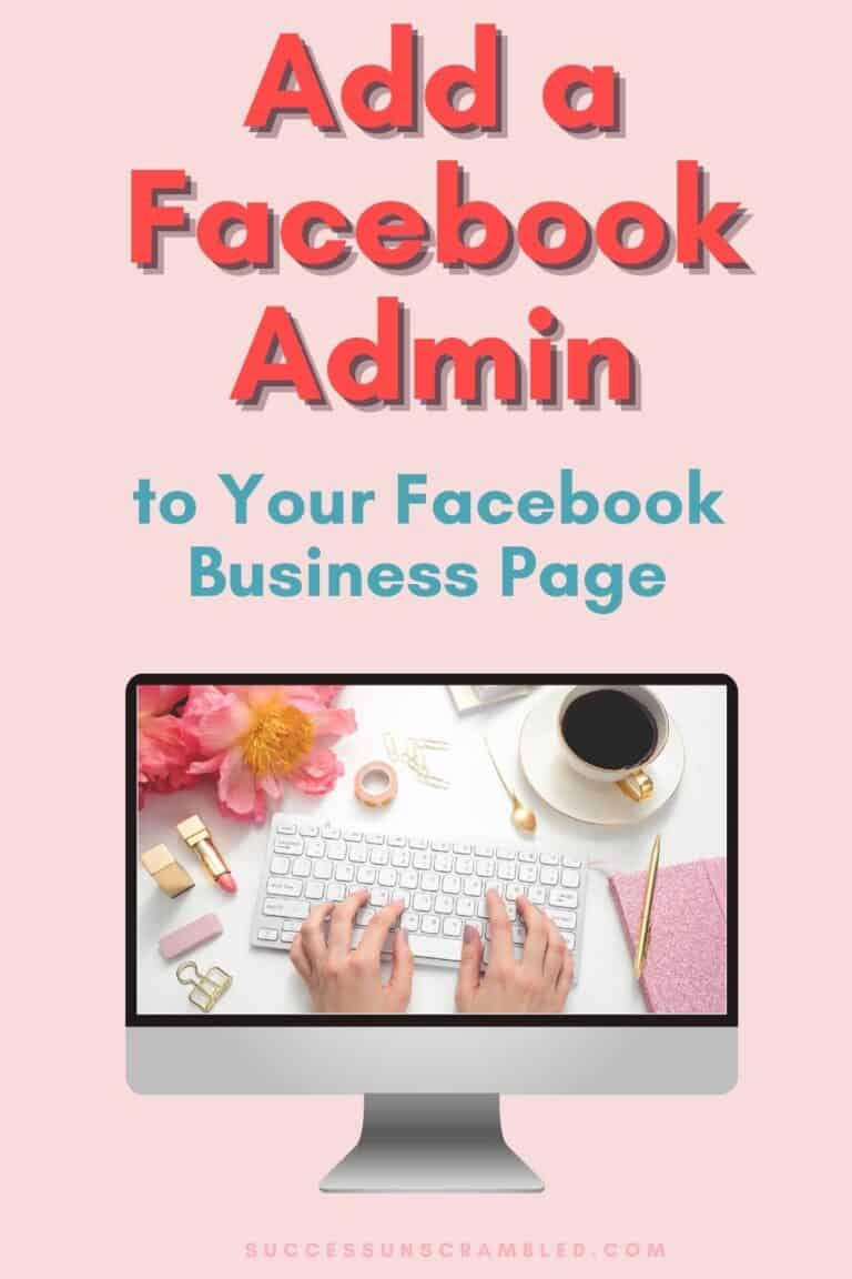How to Add a Facebook Admin
